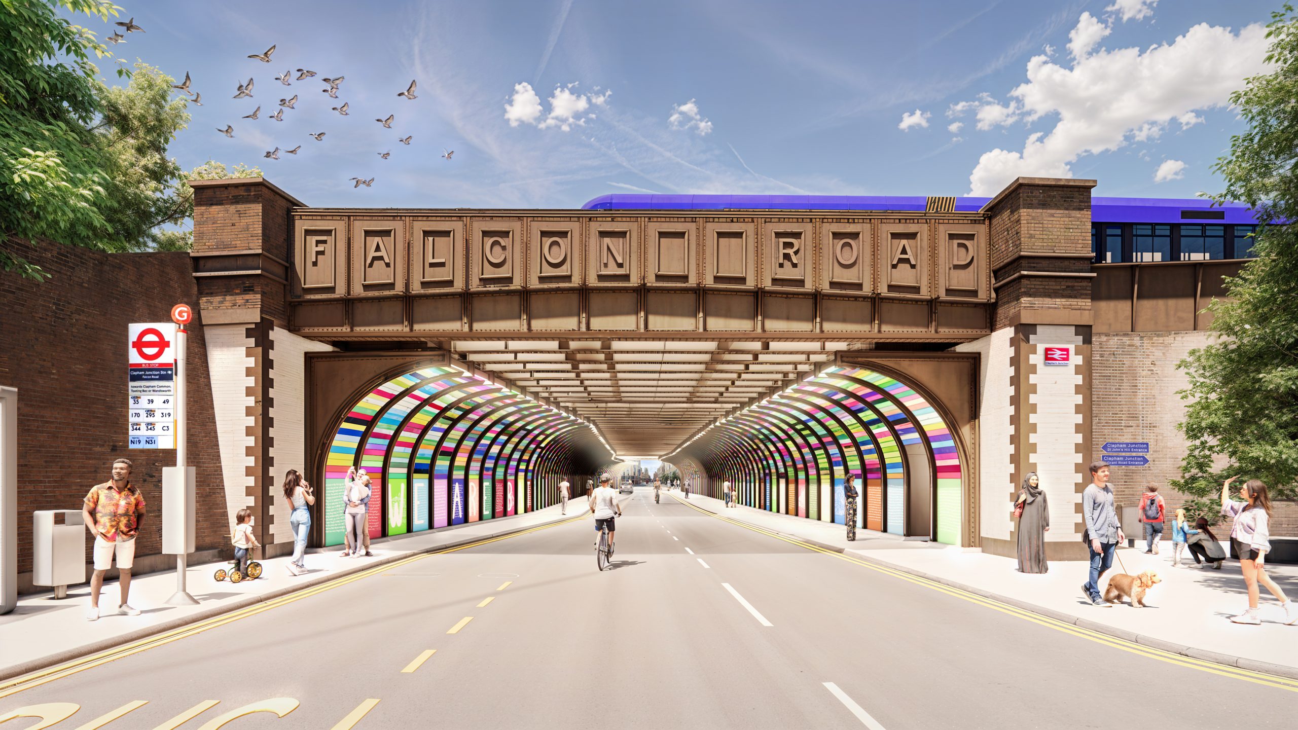 Have your say on Falcon Road bridge’s new look! - Best of South West LDN